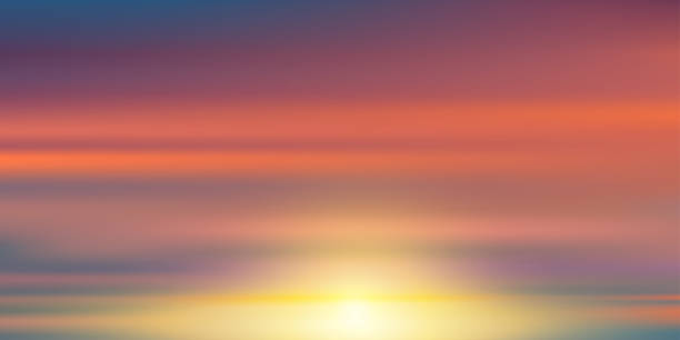 Free Stock Photo of Vibrant sunset with layers of colors in sky ...