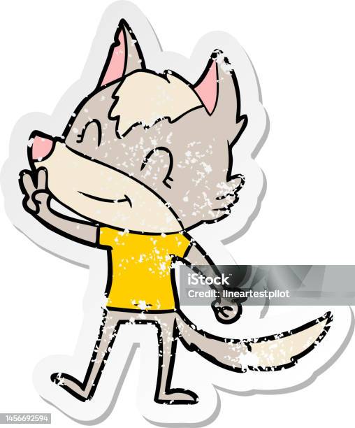 Stiker Tertekan Dari Serigala Kartun Ramah Ilustrasi Stok - Unduh ... Stiker Tertekan Dari Serigala Kartun Ramah Ilustrasi Stok - Unduh ...