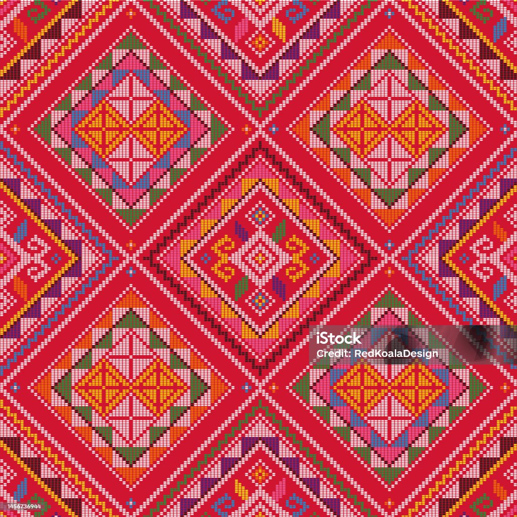 Yakanfilipinoartpattern1 Stock Illustration Download Image Now