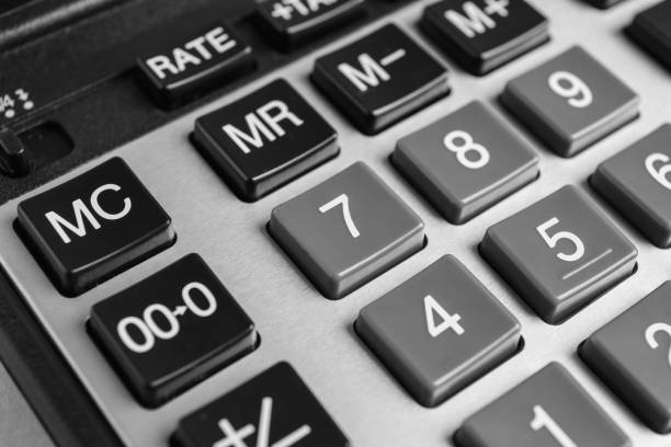 Free Stock Photo of Close Up View of Calculator Showing Numbers ...