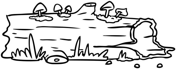 Log Clipart Black And White