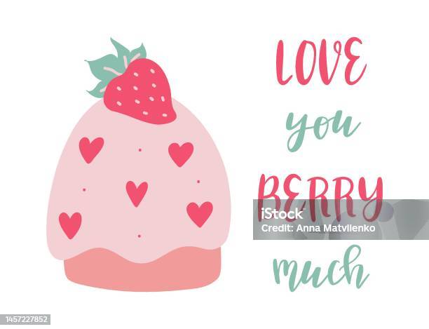 Spanduk Valentine Lucu Desain Kartu Ucapan Dengan Ilustrasi Vektor