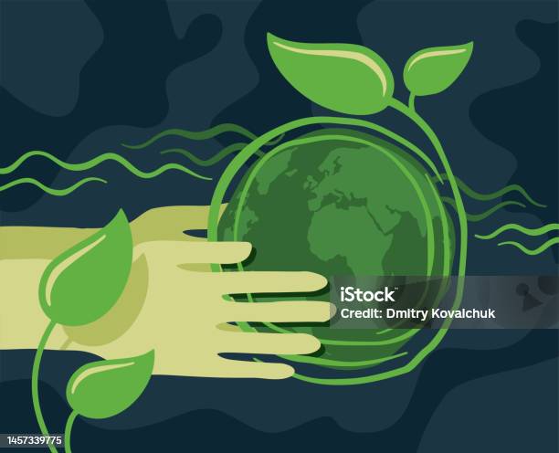 Save Earth Objectifs De Protection De Lenvironnement Vecteurs Libres De
