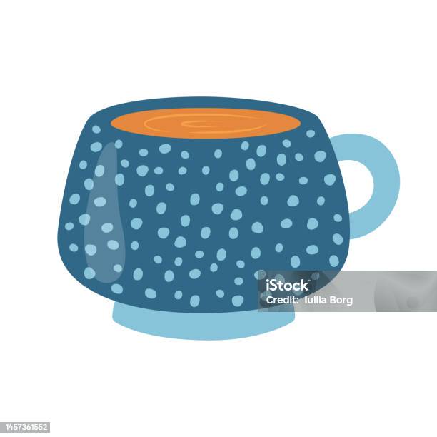 Tasse De Café Ou De Thé Illustration De Bande Dessinée Dune Tasse En