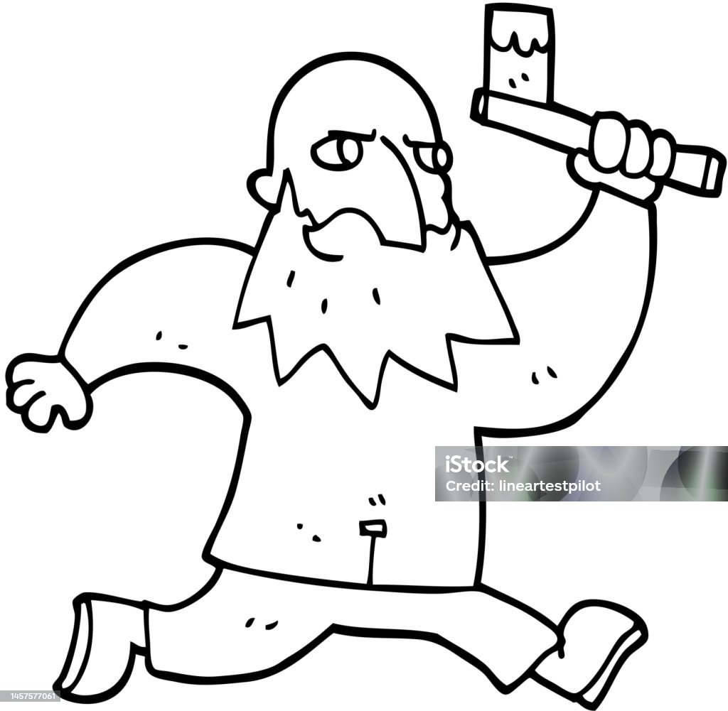 Gambar Garis Kartun Pria Dengan Kapak Berdarah Ilustrasi Stok - Unduh ... Gambar Garis Kartun Pria Dengan Kapak Berdarah Ilustrasi Stok - Unduh ...
