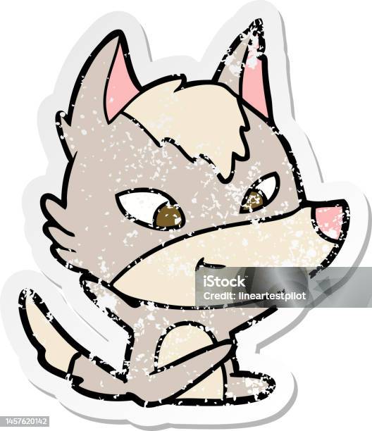 Stiker Tertekan Dari Serigala Kartun Ramah Ilustrasi Stok - Unduh ... Stiker Tertekan Dari Serigala Kartun Ramah Ilustrasi Stok - Unduh ...