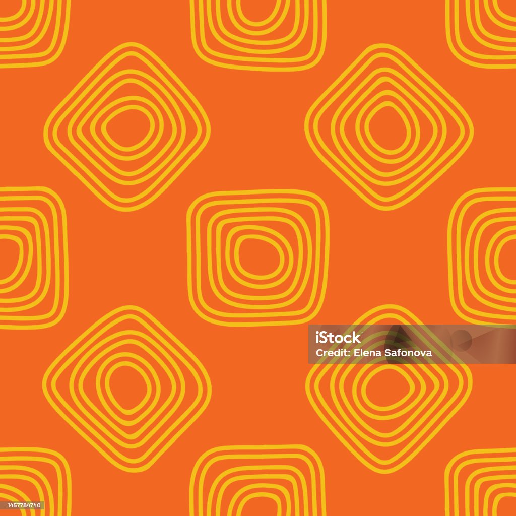 Vector Set Background Square Geometry Group Batik Graphic Hand Drawn