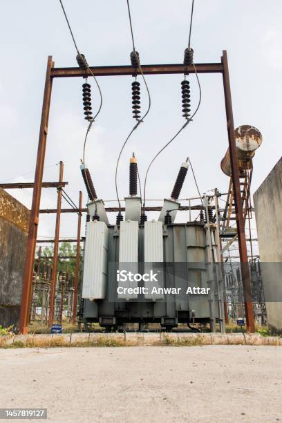 Transformator Distribusi Tegangan Tinggi 110kv Dipasang Di Gardu Induk