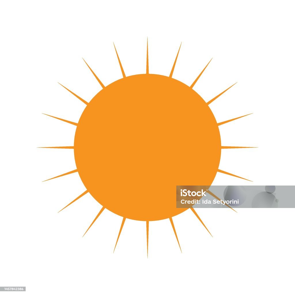 Sun Logo Stock Illustration Download Image Now Abstract Backgrounds Computer Graphic Istock