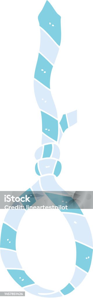 Flat Color Illustration Of Work Tie Noose Stock Illustration - Download ... Flat Color Illustration Of Work Tie Noose Stock Illustration - Download ...