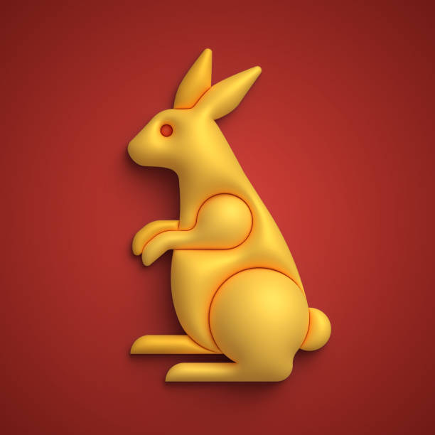 Free Stock Photo of Minimalistic setup with a yellow rabbit figure ...