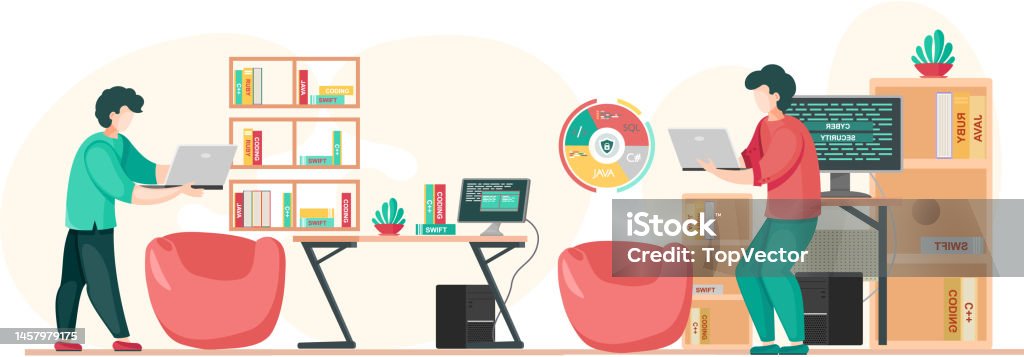 Teknik Dan Pengkodean Programmer Programmer Bekerja Pada Pengembangan ... Teknik Dan Pengkodean Programmer Programmer Bekerja Pada Pengembangan ...