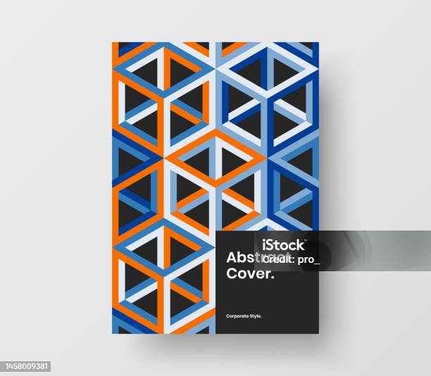 Template Desain Vektor Spanduk Trendi Tata Letak Sampul Katalog Ubin
