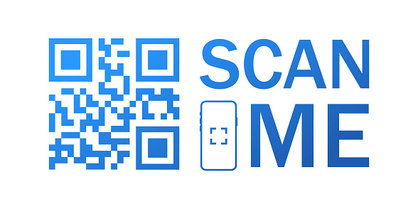 Scannezmoi Licône Avec Le Code Qr Code Qr Pour Lapplication Mobile Le