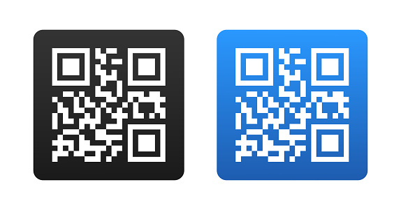Scan Me Icon With Qr Code Qr Code For Mobile App Payment And