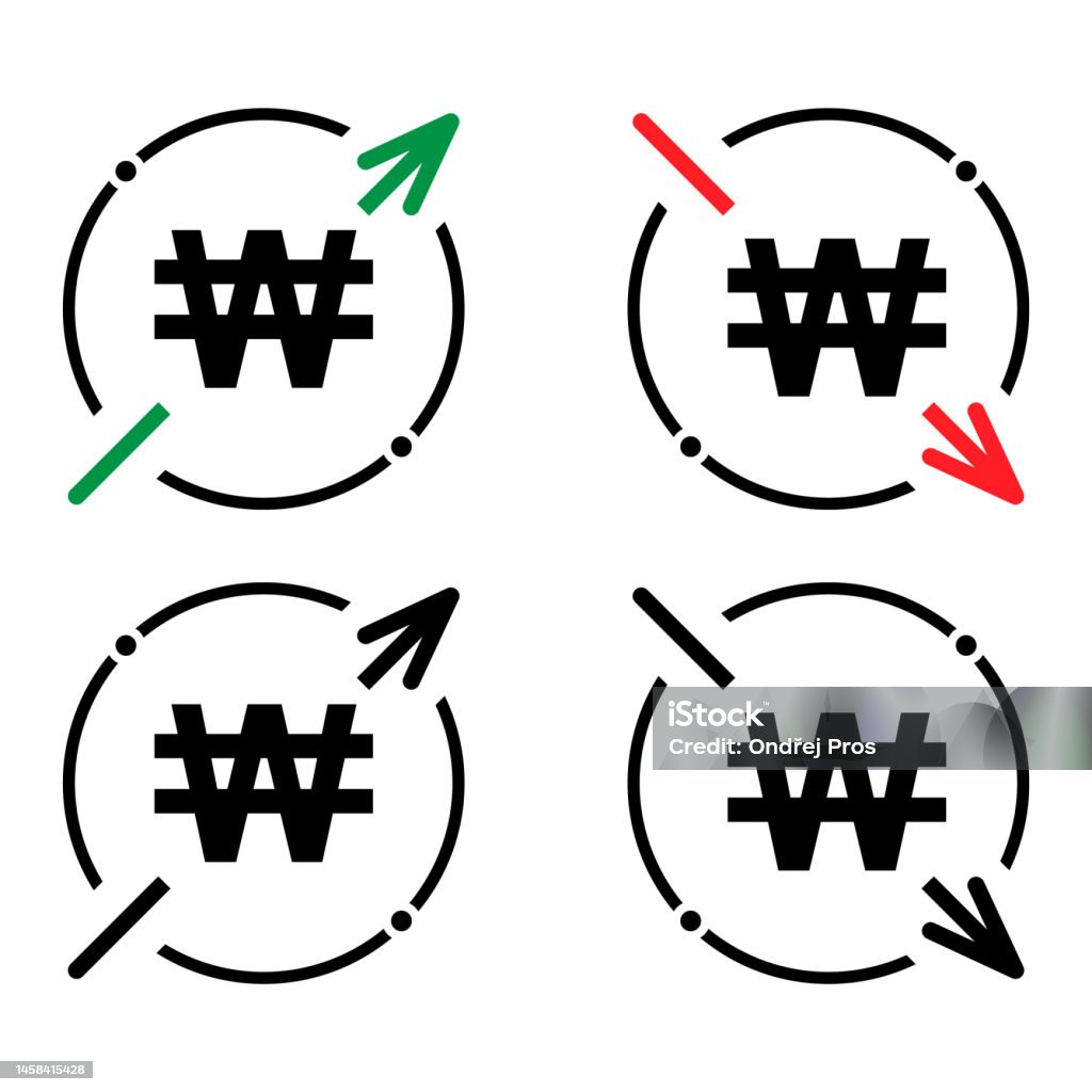 Ensemble De Symbole De Coût Gagné Icône Daugmentation Et De Diminution ... Ensemble De Symbole De Coût Gagné Icône Daugmentation Et De Diminution ...