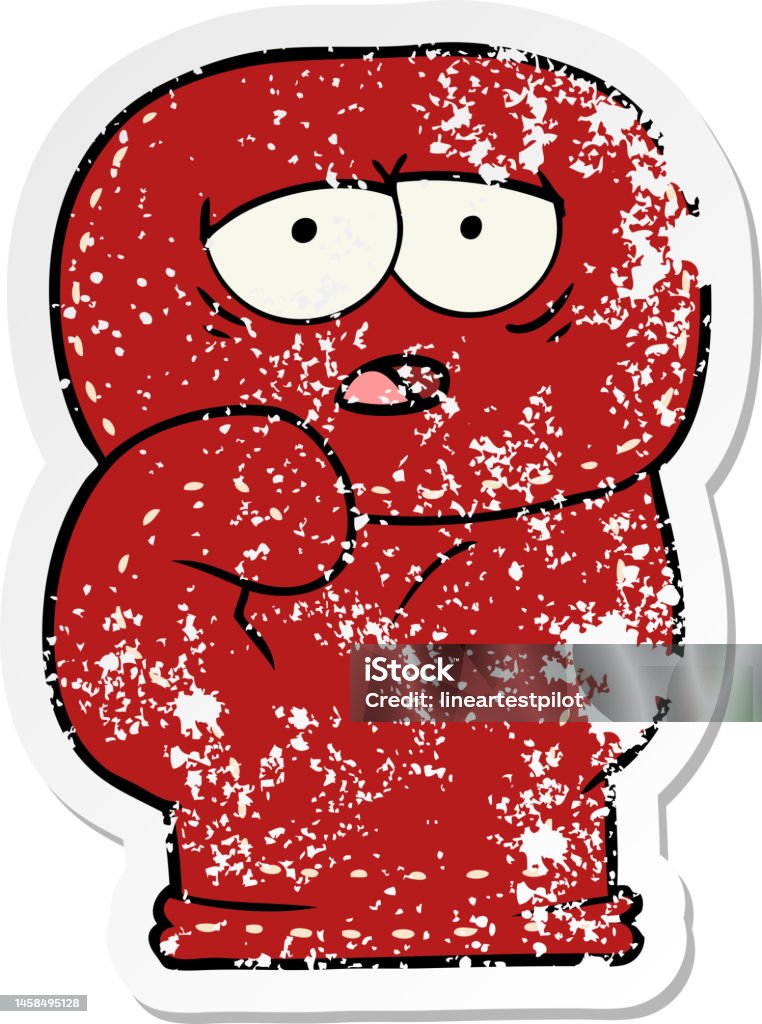 Stiker Tertekan Dari Sarung Tinju Kartun Ilustrasi Stok - Unduh Gambar ... Stiker Tertekan Dari Sarung Tinju Kartun Ilustrasi Stok - Unduh Gambar ...