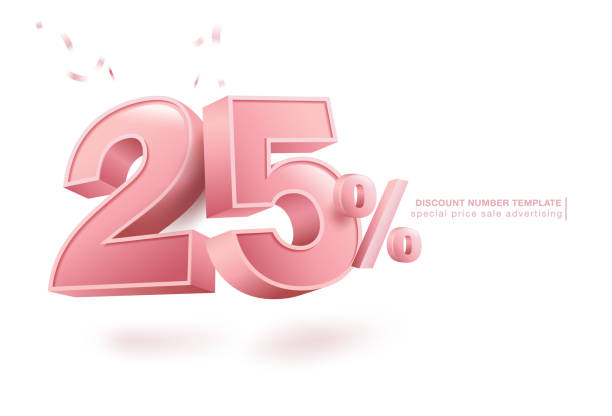 Download Twenty Five, Numbers, Balls. Royalty-Free Stock Illustration ...