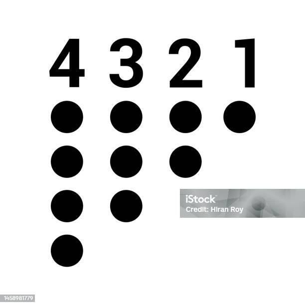 Count Number Reckoning Icon Black Vector Graphics向量圖形及更多商標圖片 Istock