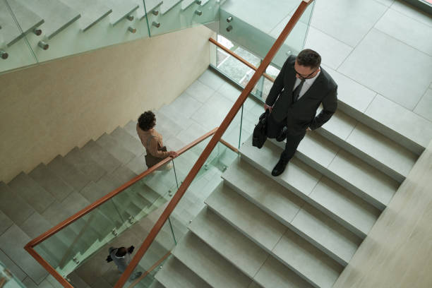 Free Stock Photo of Couple Walking Down Stairs | Download Free Images ...