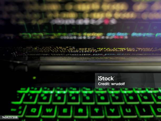 Selective Focused Of A Computer Program Code That Is Often Used Computer Language Source Code In