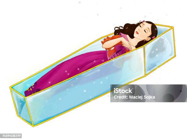 Adegan Kartun Dengan Ilustrasi Putri Ratu Ilustrasi Stok Unduh Gambar