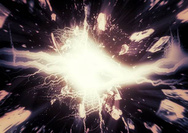 Free picture: Light illustration abstract explosion visuals rendering