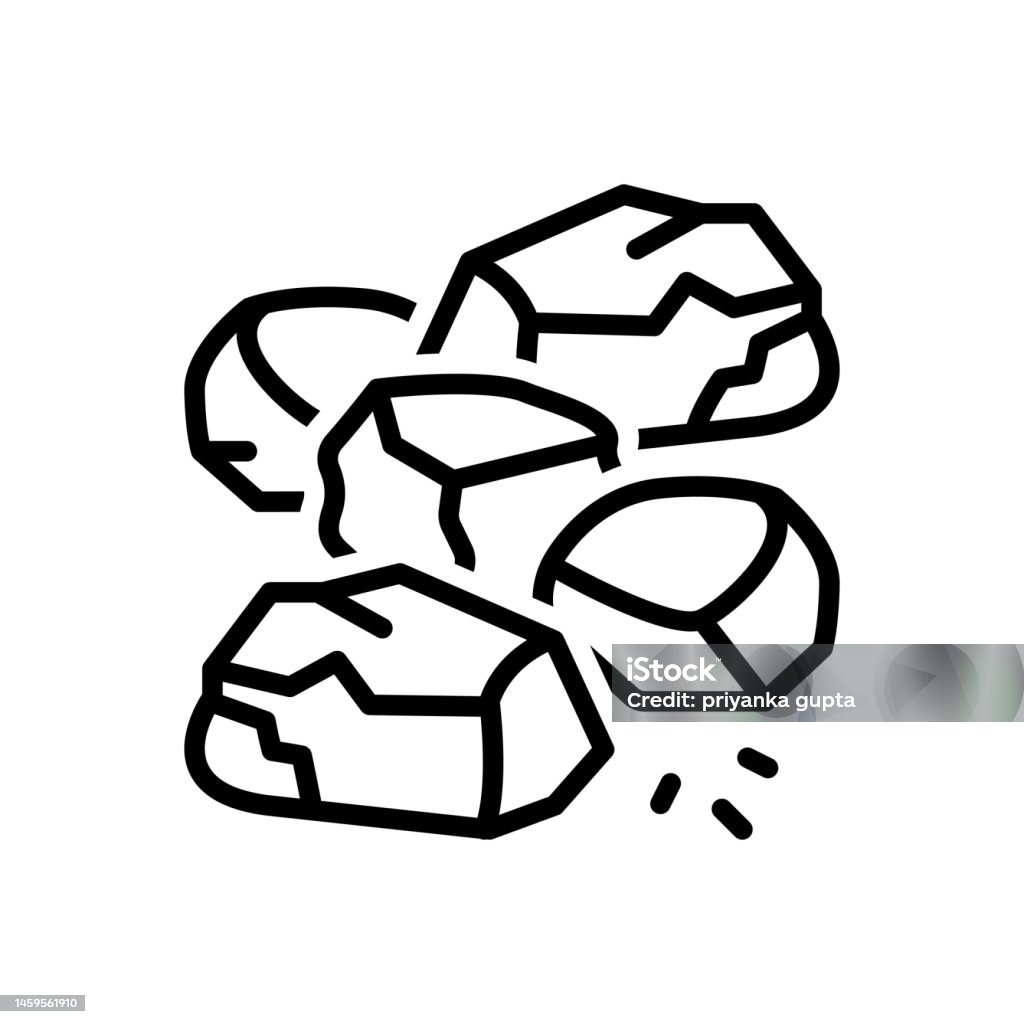 Stones Rock Stock Illustration Download Image Now Gravel Icon Symbol Rock Object Istock