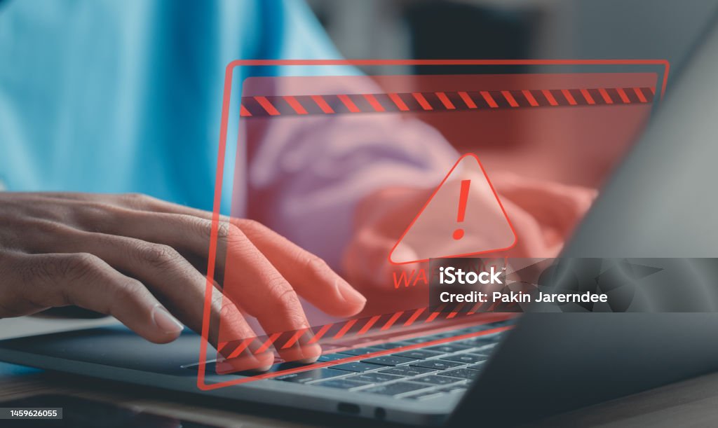 System Warning Hacked Alert After Cyber Attack On Computer Network ... System Warning Hacked Alert After Cyber Attack On Computer Network ...