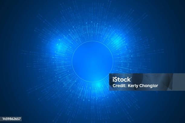 Big Data Visualization Binary Code And Innovation Technology Abstract
