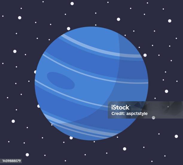 Vetores De Planeta Do Sistema Solar Dos Desenhos Animados Em Estilo