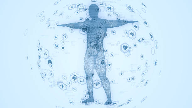 Free picture: Medieval sketch of human body anatomy