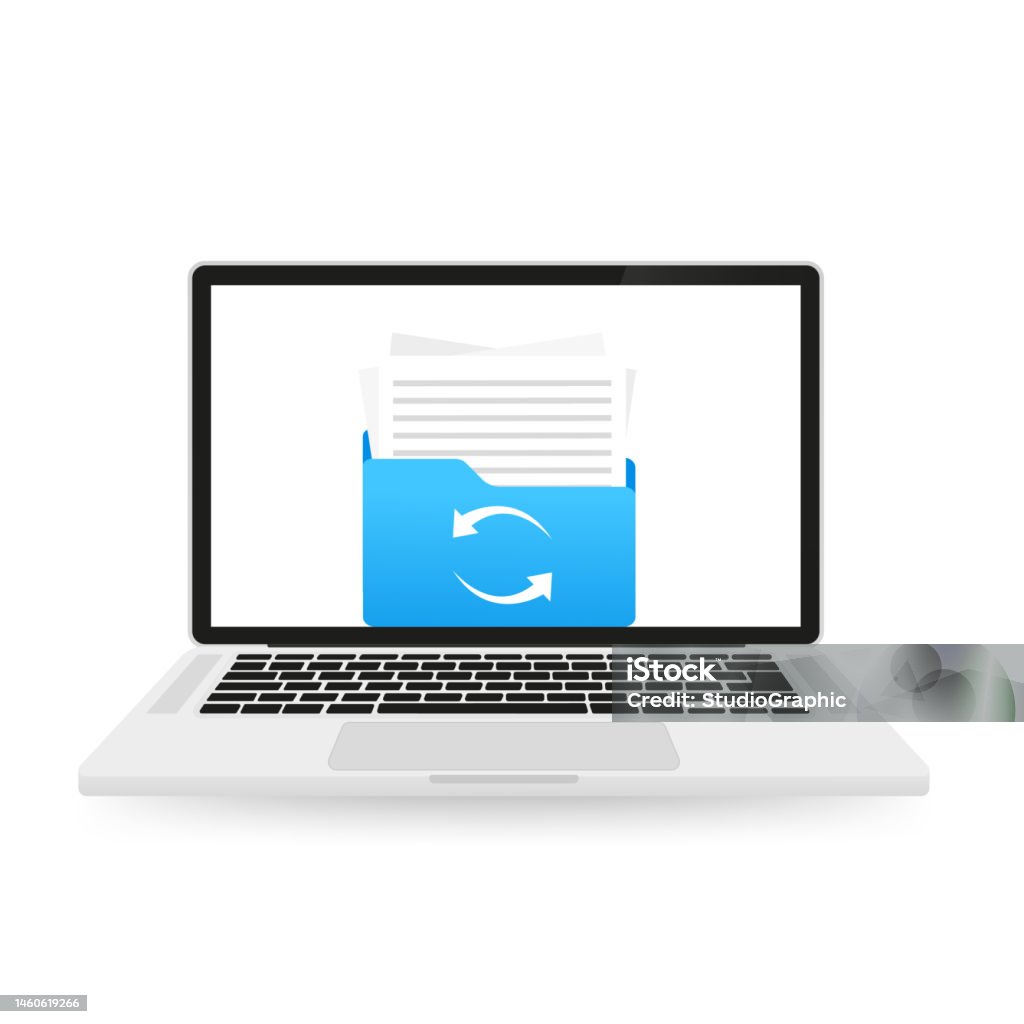 Konsep Mengunduh Dokumen Dengan File Di Laptop Lihat Baca Unduh File Di
