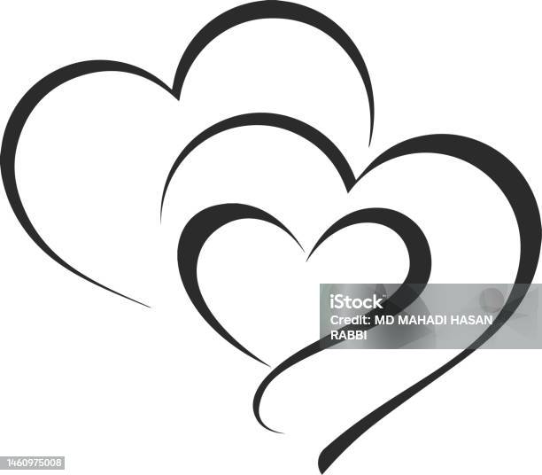 Vektor Hati Elemen Desain Untuk Ikon Konsep Cinta Tanda Hari Valentine ... Vektor Hati Elemen Desain Untuk Ikon Konsep Cinta Tanda Hari Valentine ...