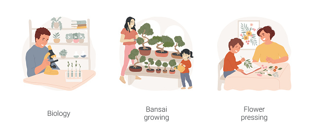 Hobi Yang Berhubungan Dengan Alam Mengisolasi Set Ilustrasi Vektor ... Hobi Yang Berhubungan Dengan Alam Mengisolasi Set Ilustrasi Vektor ...