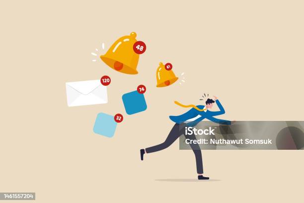 Notifications Ennuyeuses Dérangeant Le Son Des Messages Contextuels Ou