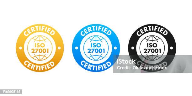Lencana Bersertifikat Iso 27001 Ikon Stempel Sertifikasi Ilustrasi ... Lencana Bersertifikat Iso 27001 Ikon Stempel Sertifikasi Ilustrasi ...