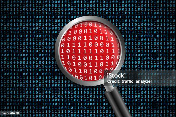 Binary Numbers Magnifying Glass Stock Illustration - Download Image Now ... Binary Numbers Magnifying Glass Stock Illustration - Download Image Now ...