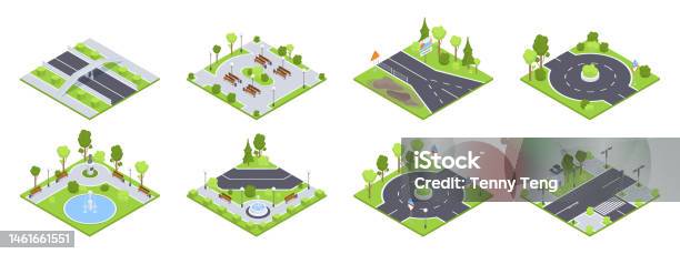 Set Taman Kota Kota Isometrik Jalan Jalan Lingkungan Taman Kota ... Set Taman Kota Kota Isometrik Jalan Jalan Lingkungan Taman Kota ...