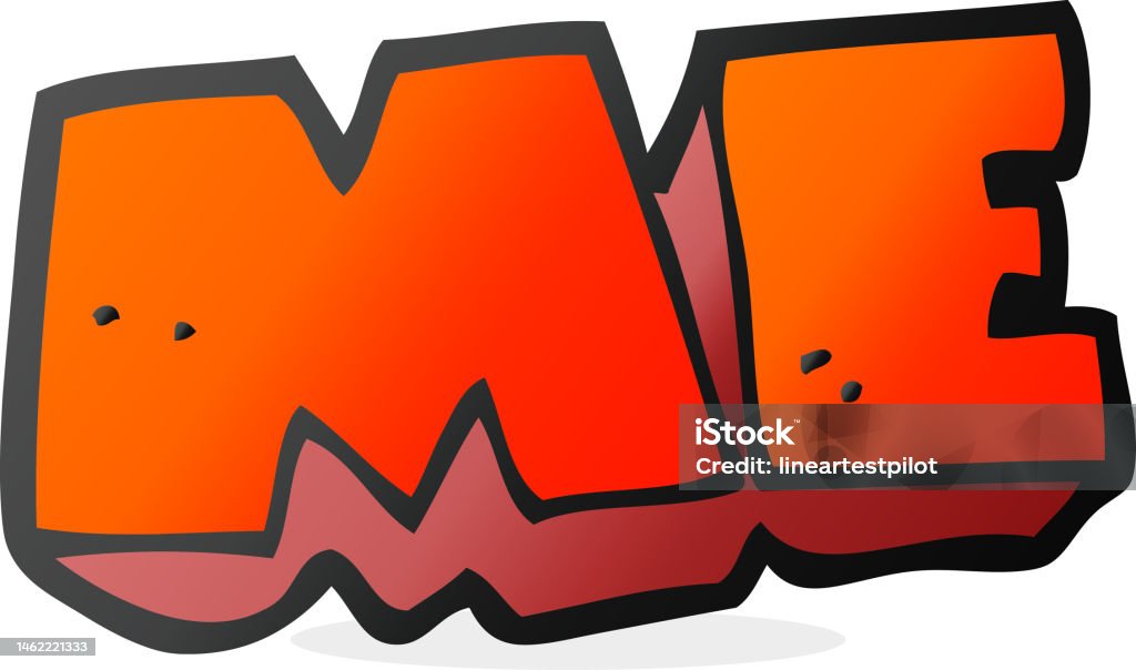 Freehand Drawn Cartoon Me Symbol Stock Illustration Download Image Now Art Art Product
