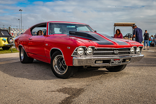 1969 Chevrolet Chevelle Ss Hardtop Coupe 照片檔及更多 1969 照片 1969 乘 事件