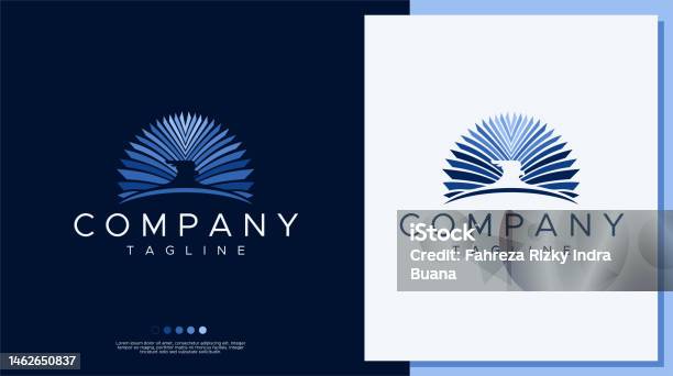Modèle De Conception De Logo Déducation Eagle Book Graphique Du Logo De