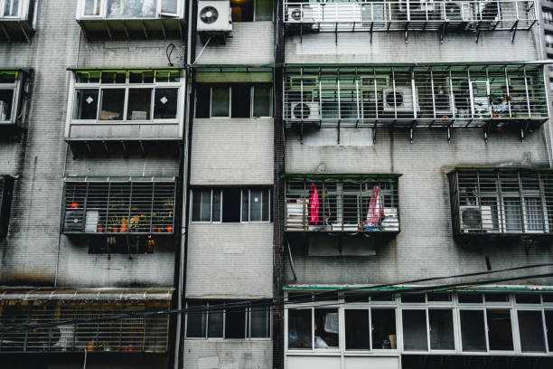 Free picture: poverty, balcony, derelict, decay, apartments, buildings ...