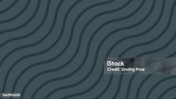 Curve Repeat Line Pattern Graphic Abstract Retro Template Art Vector