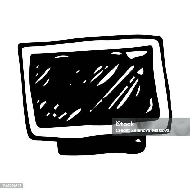 Ilustrasi Vektor Monitor Hitam Putih Ilustrasi Stok - Unduh Gambar ... Ilustrasi Vektor Monitor Hitam Putih Ilustrasi Stok - Unduh Gambar ...