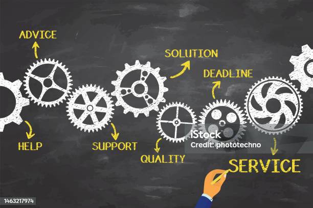 Success Concepts On Blackboard Background Stock Illustration Download