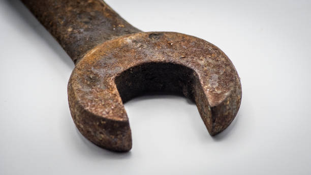 Free Stock Photo of Rusted Metal Object With Wrench | Download Free ...