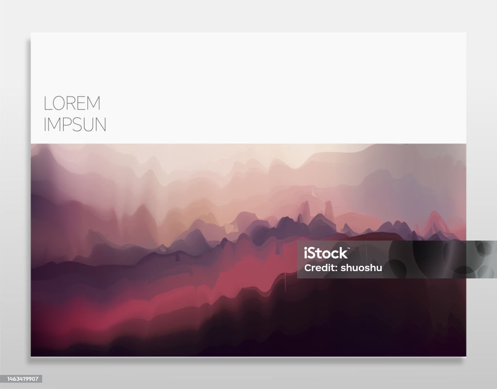 Surealisme Warna Gradien Latar Belakang Template Penutup Lanskap Gunung ... Surealisme Warna Gradien Latar Belakang Template Penutup Lanskap Gunung ...