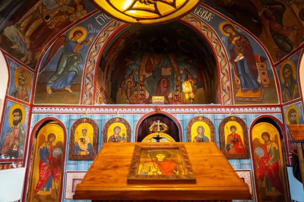 Free picture: chapel, monastery, orthodox, altar, interior decoration ...