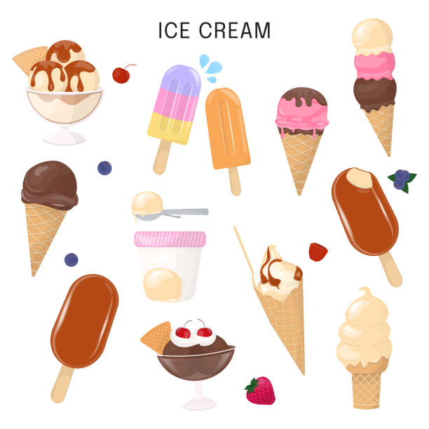 90 Ice Cream Menu Template Clip Art Stock Illustrations Royalty Free Vector Graphics And Clip